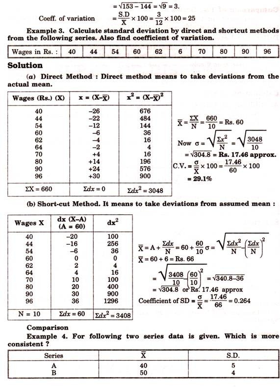 How To Calculate Standard Deviation In 3 Different Series Explained 