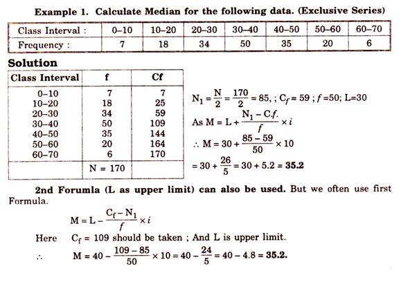 How To Calculate Median In 2 Different Series Explained 