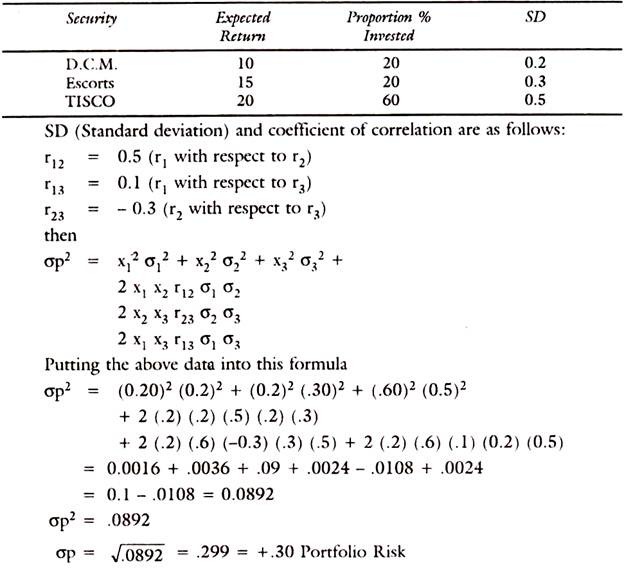 PDF Portfolio Standard Deviation Formula PDF T l charger Download